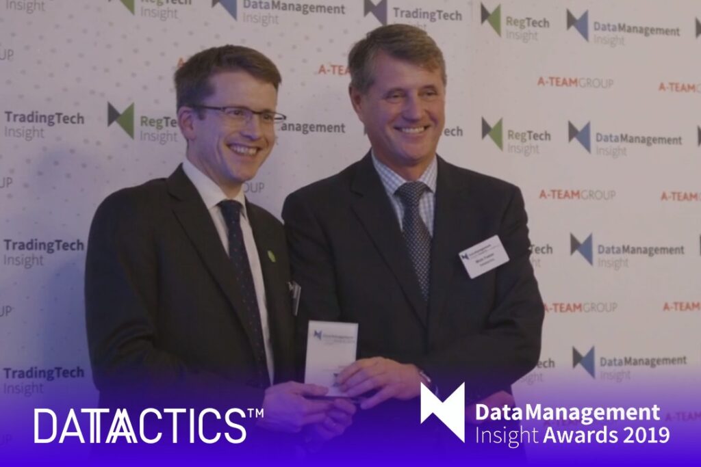 Datactics wins Best Data Quality Analysis Tool - DMI - Datactics