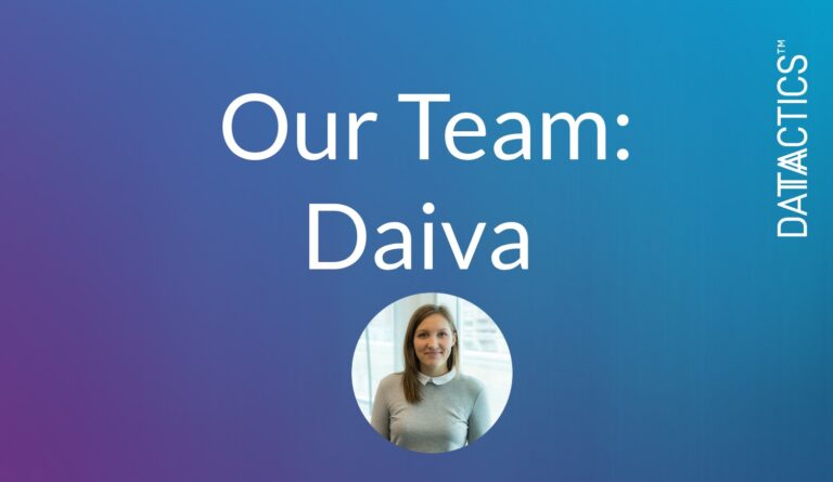 Our Team: Daiva, Data Engineer at Datactics