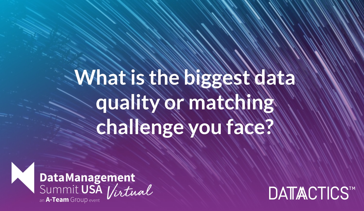 Biggest Data Quality or Matching Challenge? Here are the answers!