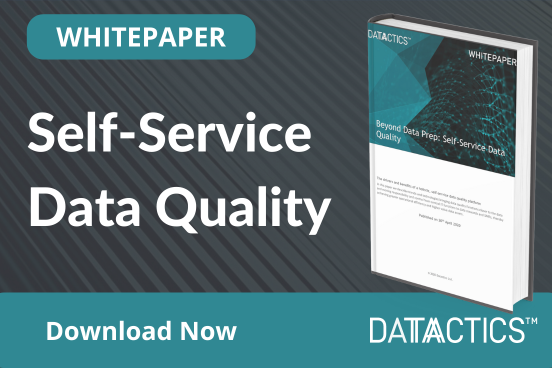 Self-Service Data Quality Whitepaper - Datactics